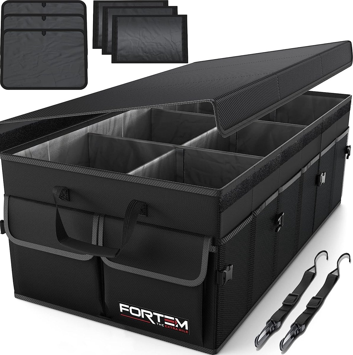 FORTEM Auto Organizer, Auto Kofferbak Organizer, Achterbak Organizer ...