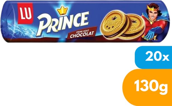 LU Prince - Fourre Chocolat - 20x 130gr | bol