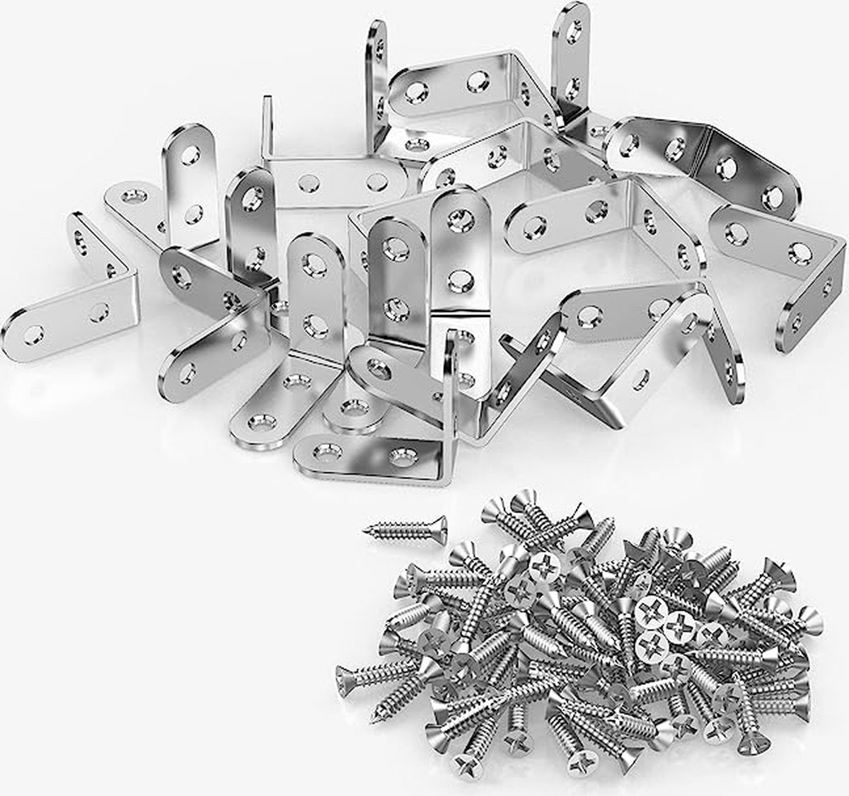 Hoekverbinders / kastverbinders/meubelverbinders/hoekverbi 20 Stück ...