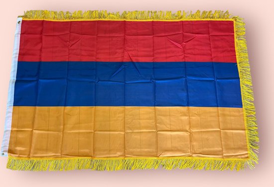 VlagDirect - Luxe Armeense vlag - Luxe Armenië vlag - 90 x 150 cm. | bol