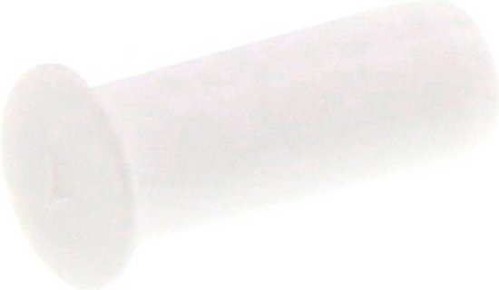 CONTA-CLIP KDS/KES-VS 7 WH Afsluitdop Polyamide 6.6 Wit 25 stuk(s) | bol