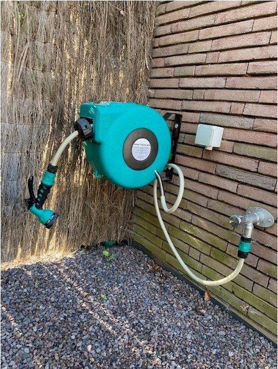 Waterslang haspel 20 m Ø 3/4 10 bar PP MW Tools HAW01220 | bol