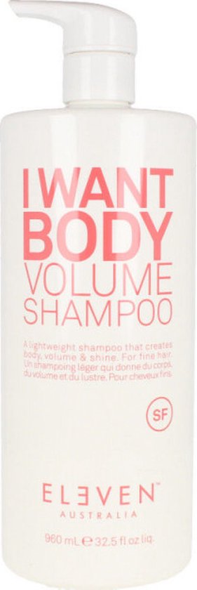 Shampoo Eleven Australia I Want Body (1000 ml) | bol