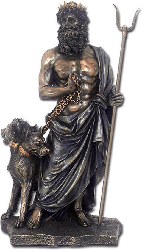 MadDeco - beeld - Hades - Pluto - God van de onderwereld - 28 cm hoog ...
