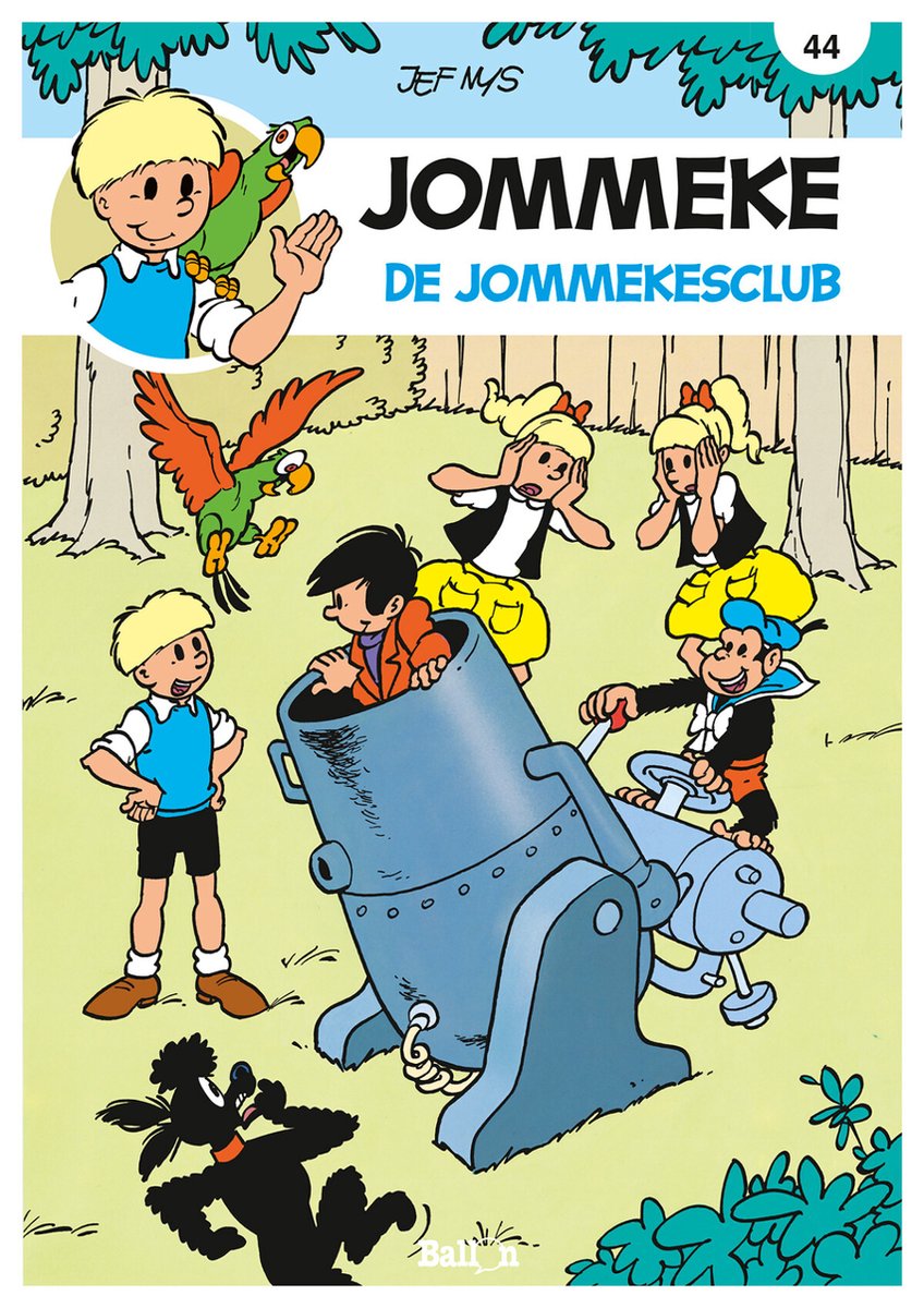 Jommeke strip - nieuwe look 44 - De Jommekesclub, Jef Nys ...