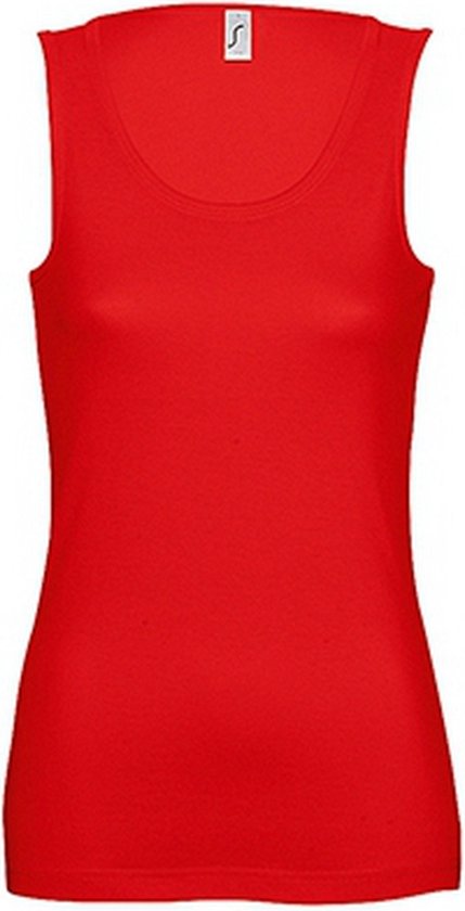 Rode dames tanktop M | bol.com