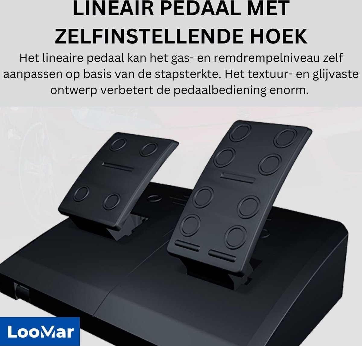 LooMar Racestuur - Gaming stuur - geschikt voor Playstation - Xbox - PC ...