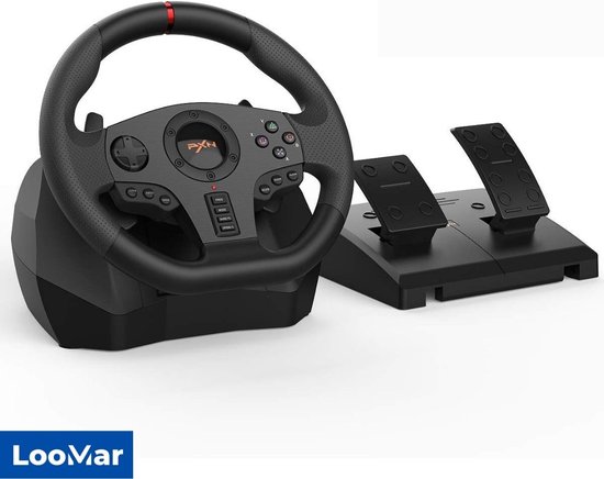 LooMar Racestuur - Gaming stuur - geschikt voor Playstation - Xbox - PC ...
