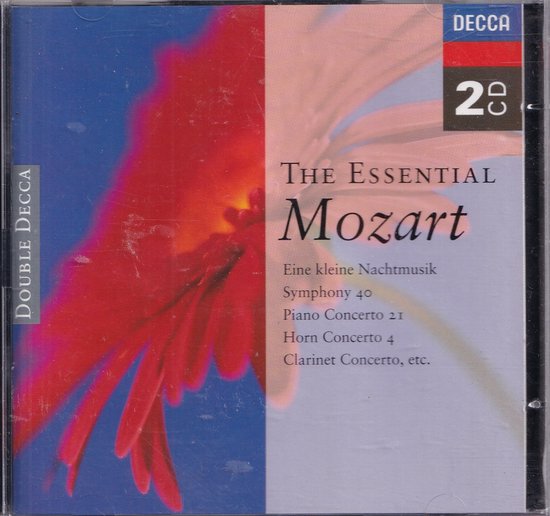 2CD The essential Mozart - Wolfgang Amadeus Mozart - Diverse artiesten ...