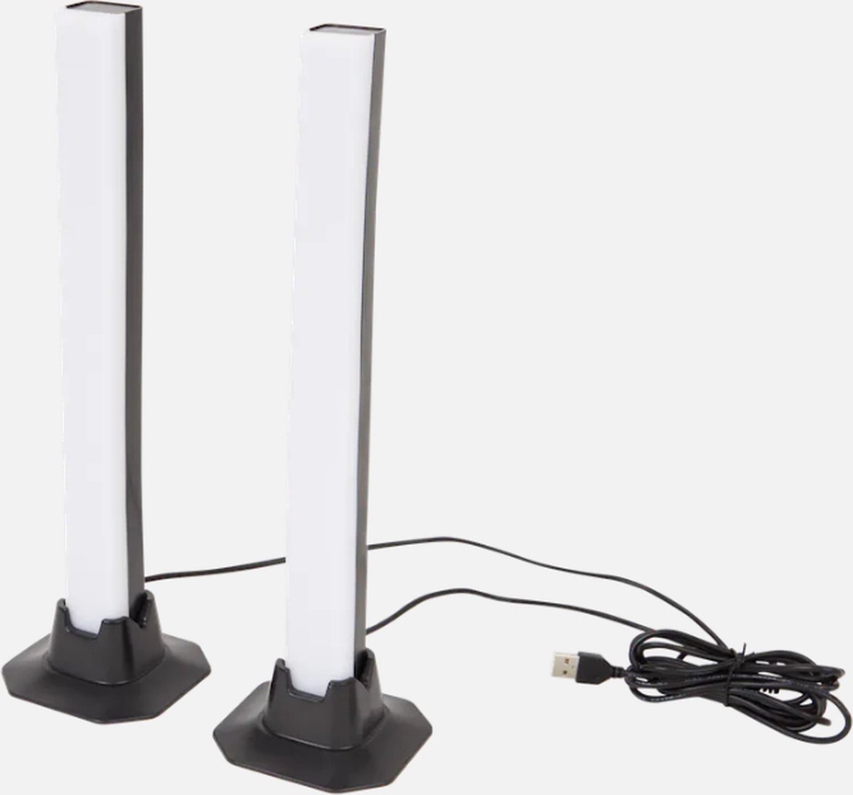 2x Eurodomest multicolor lichtbalken - led bar - Met afstandsbediening ...