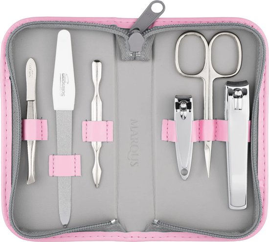 Manicure Set Solingen met topprijs/prestatie - kunstlederen etui handig ...