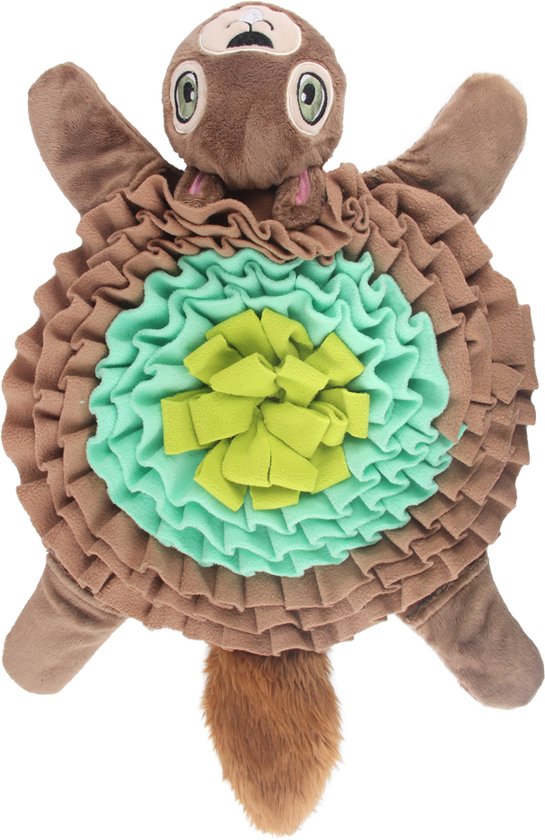 AFP Dig It Squirrel - Treat mat - Snuffelmat - Slowfeeder - Fleece ...