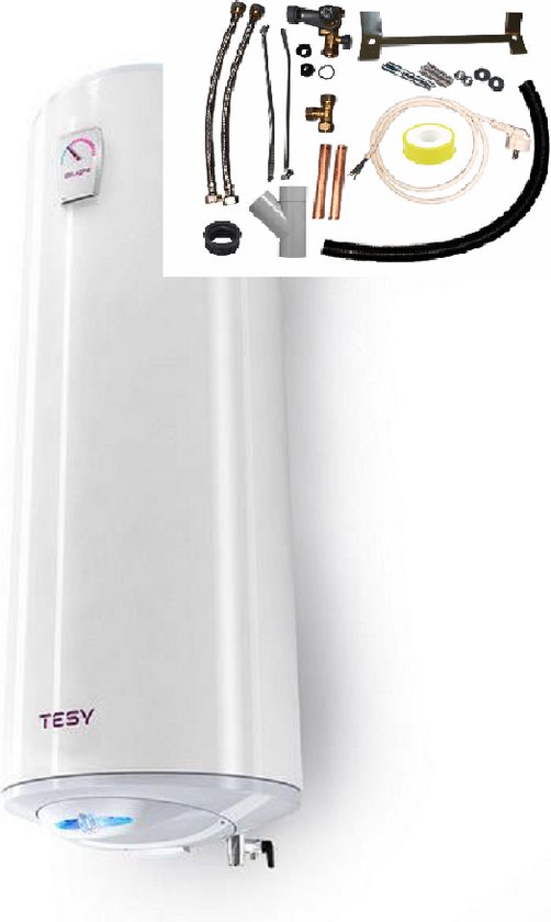 Bi-Light warmwater boiler 80 liter dun model met verticale installatie ...