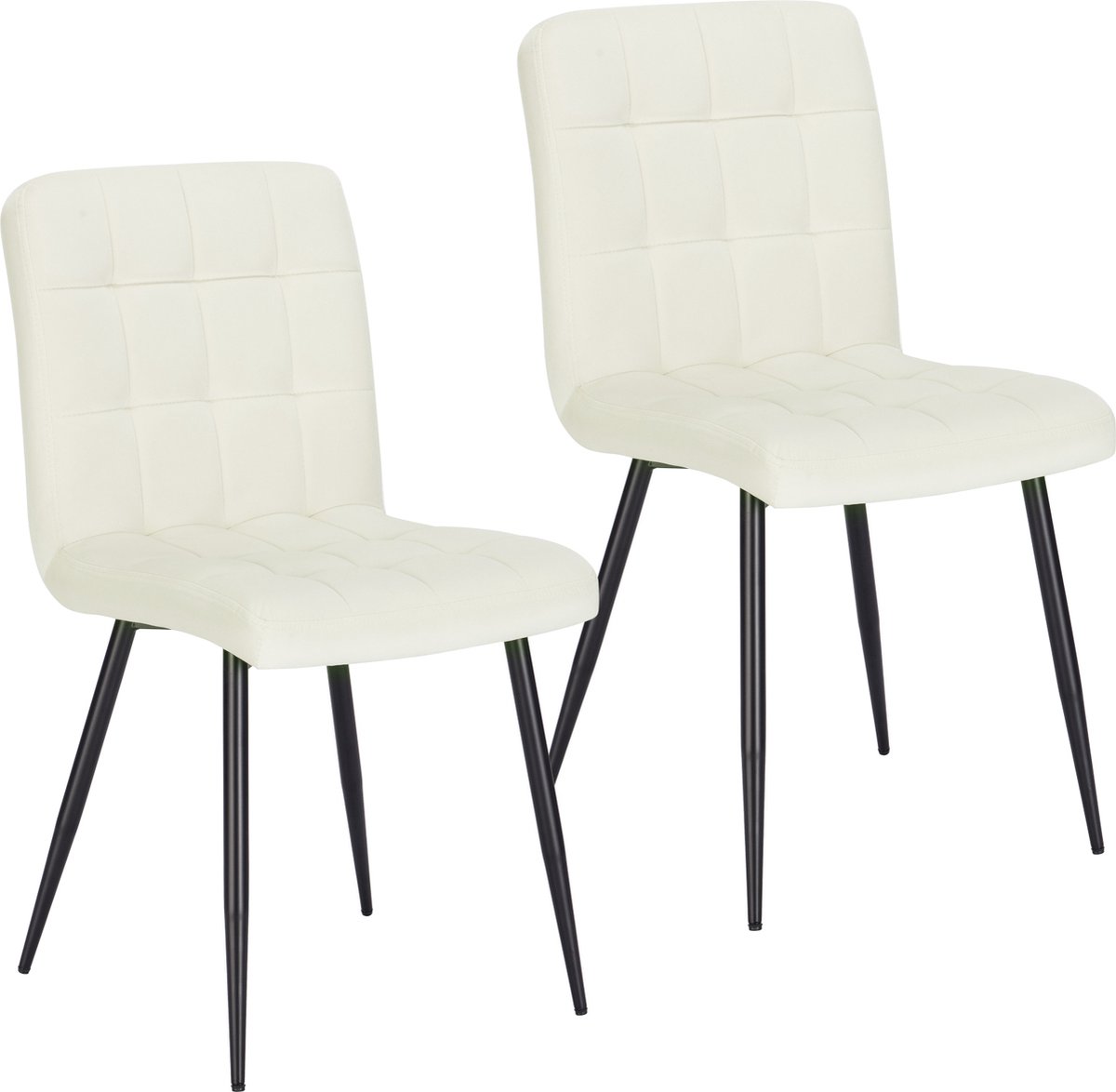 Set van 2 Stoelen - Luxe Eetkamerstoel - Eetkamerstoelen - 2 stoelen ...