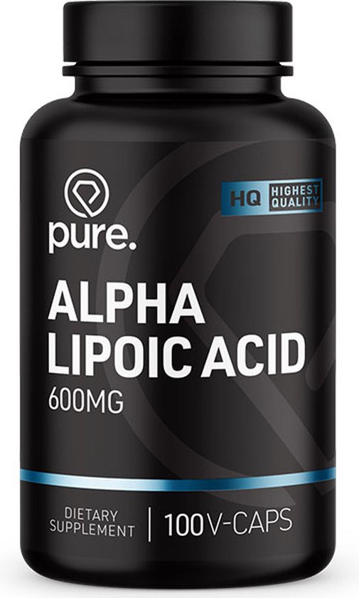 Alpha Lipoc Acid 600mg 100v-caps | bol.com