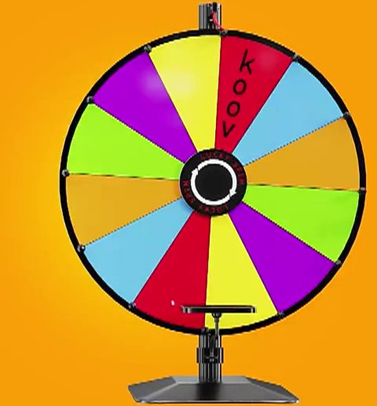 Kozoo - Rad van fortuin - Rad - Draairad - Rad van fortuin draaiwiel ...