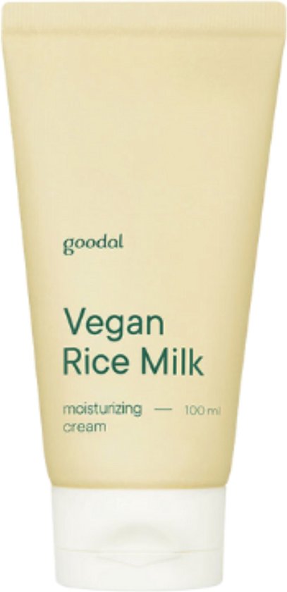 goodal vegan rice milk moisturizing cream 70 ml (vegan) | bol