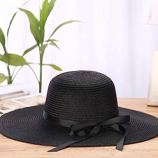 Zonnehoed Dames - Zomerhoed - Strohoed UV - Strandhoed - Hoed voor ...