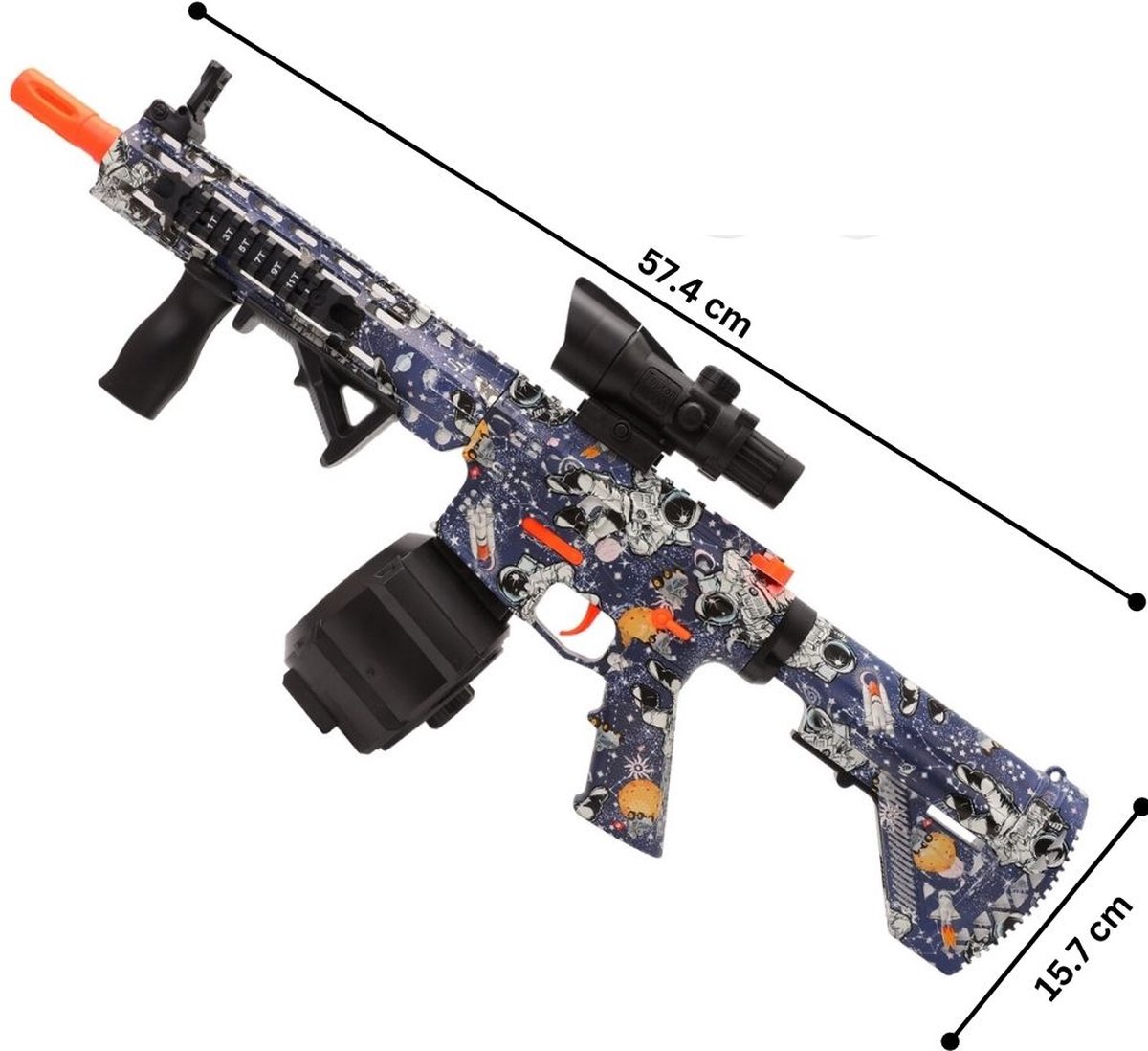 Compatibel met Orbeez Gun- Automatisch- 1000 Kogels - Met ...