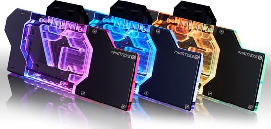 Phanteks Glacier RTX 2080 Ti GPU Volledig waterblok met RGB-verlichting ...