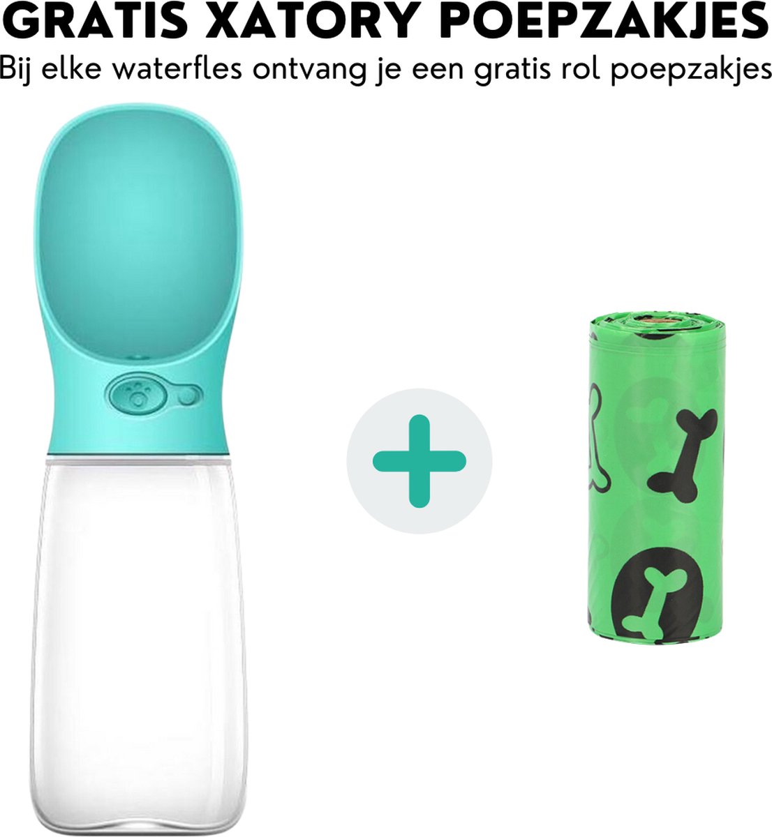 Xatory - Waterfles - Drinkfles hond - Waterfles hond - Waterfles hond ...