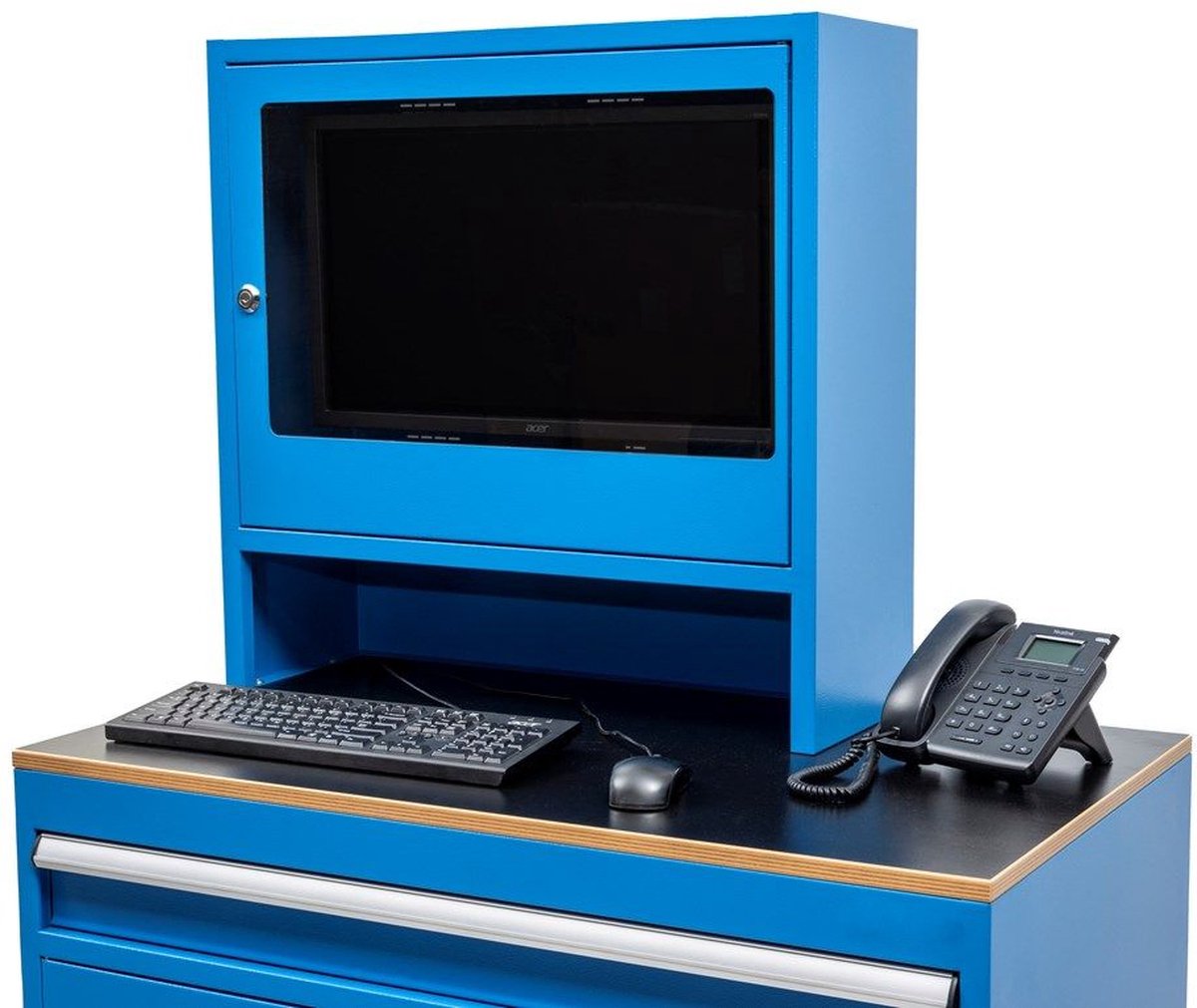 Huvema - Computerkast 27'' met 1 lade en onderkast - BL PC ...