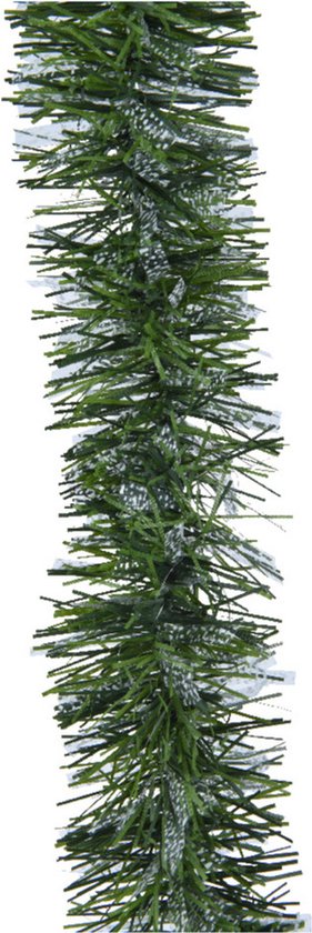 Kerstslingers -set 2x st -kralenslinger en folieslinger -donkergroen ...