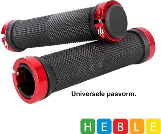Fietshandvatten Lock-On Universeel - Fiets Mountainbike – Grips ...