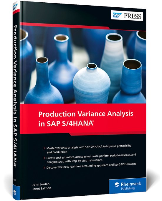 Production Variance Analysis in SAP S/4HANA | 9781493223619 | Janet ...