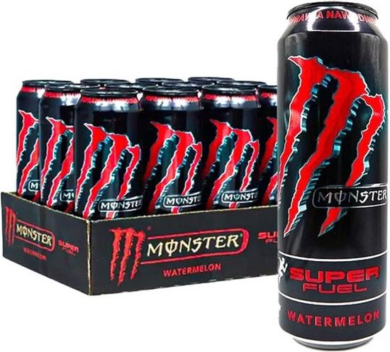 Monster Energy Super Fuel Watermelon 12 x 568ml / Inclusief Statiegeld ...