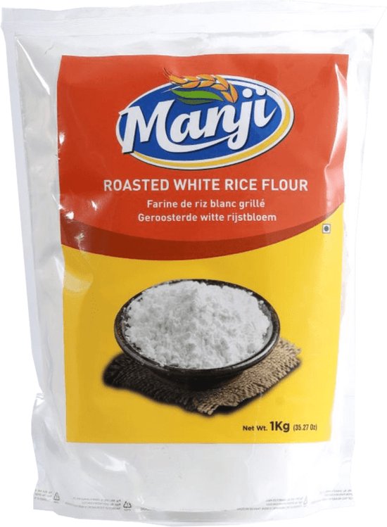 Manji - Geroosterde Witte Rijstmeel - 3x 1 kg | bol