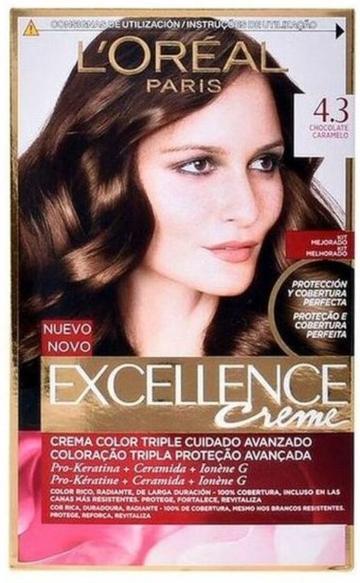 Excellence Creme Tinte #4.3 Chocolate Caramelo | bol