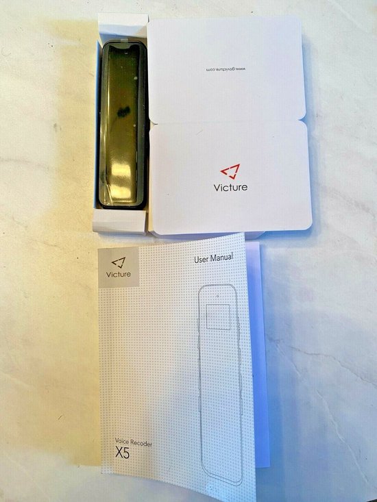 Victure digitale spraakrecorder X5 | bol