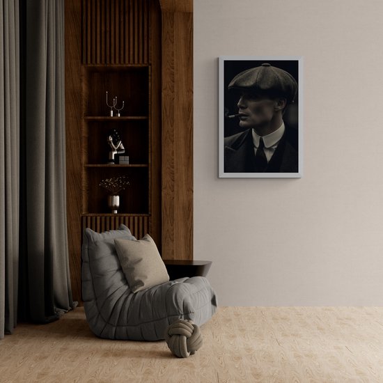 Film Poster - Peaky Blinders Poster - Thomas Shelby Poster - Zwart Wit ...