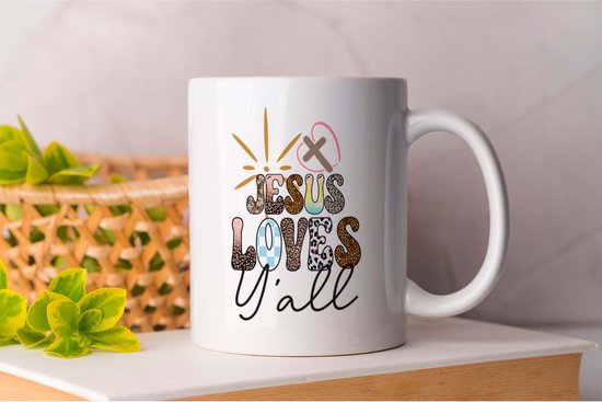 Mok Jesus Loves Y'all - God - Jesus - Blessed - Faith - God is Good ...