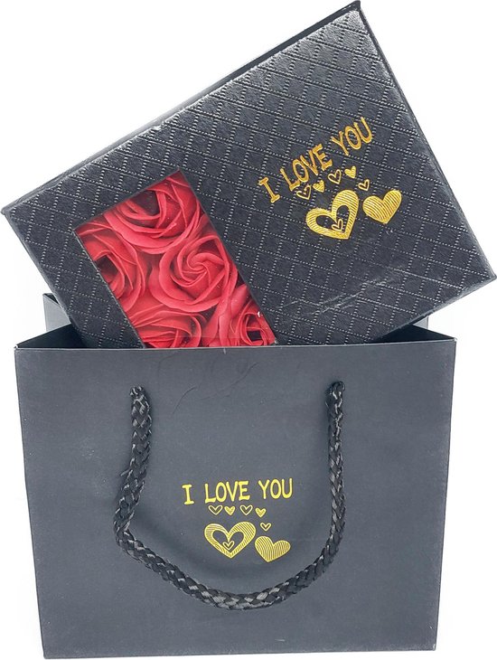 Cadeaubox special - Roos Cadeau Doos Belle - Belle en de Roos hanger ...