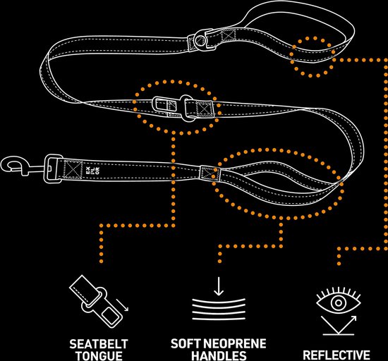 Ultimate Fit On-The-Road leiband Fashion 130cm - 25mm granite black ...