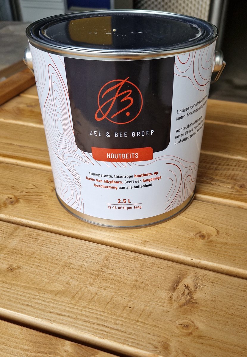 Jee & Bee beits - midden eik satijnglans | bol.com