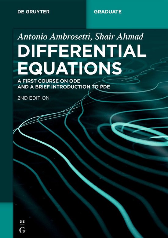 De Gruyter Textbook- Differential Equations | 9783111185248 | Antonio Ambrosetti | Boeken | bol