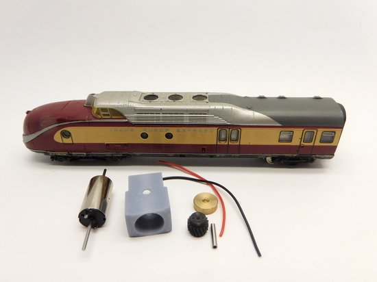 micromotor NR012C motor ombouwset voor Roco VT 11.5 Modell mit ...