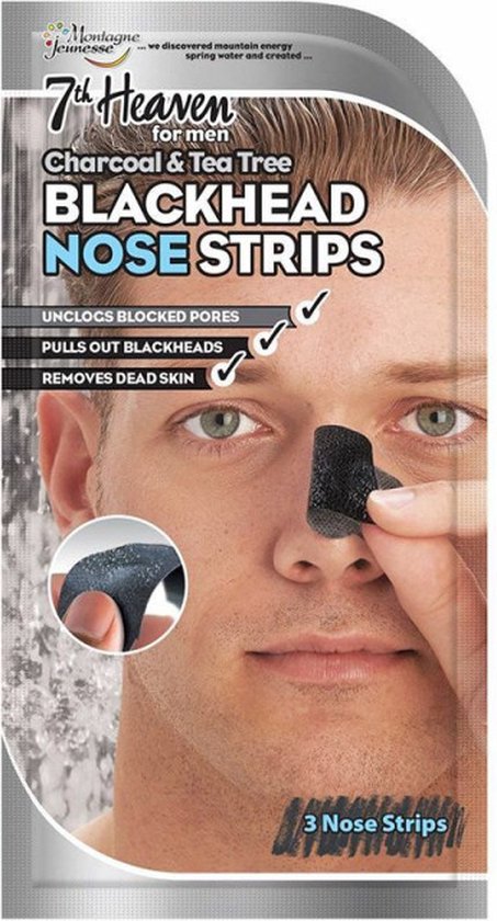 3 stuks Neus Strip - Mee-eters verwijderen - Houtskool strips - Mee ...