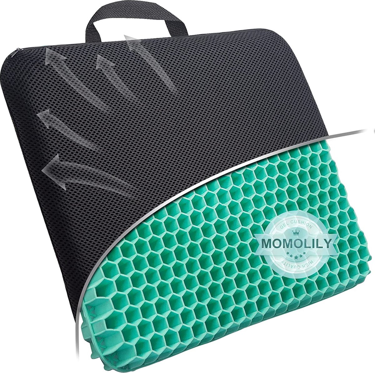 Gel zitkussen orthopedisch decubitus zitkussen gel kussen stoelkussen ...