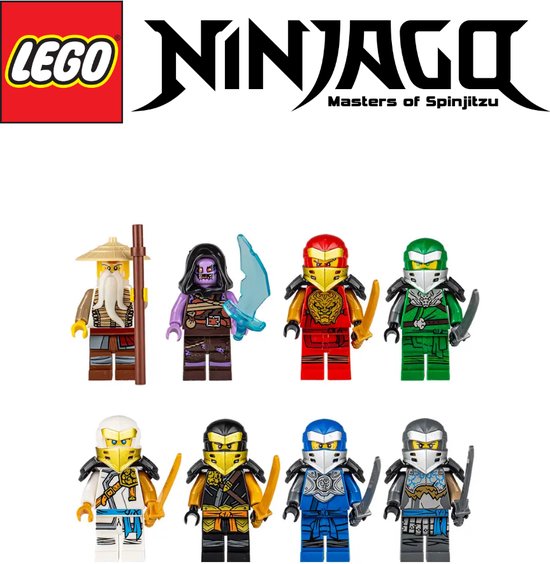 Lego Ninjago | Poppetjes | 8 stuks | bol.com