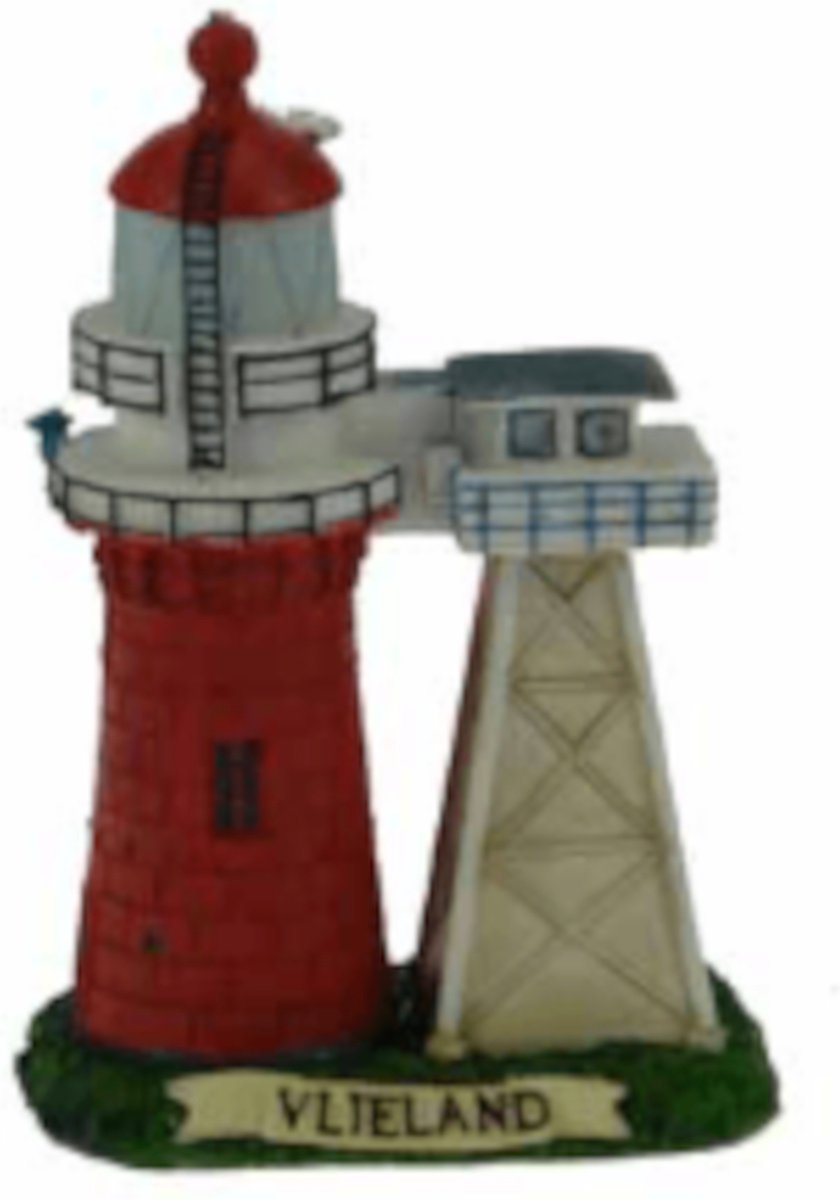 Vuurtoren Vlieland 13cm - Miniatuur Beeldje | bol.com