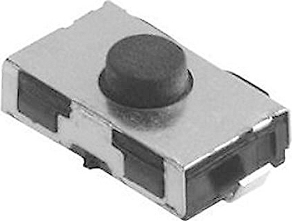 Micro Drukschakelaar voor printplaat - SMD - 6x3,8x1,75mm - Model 2 ...