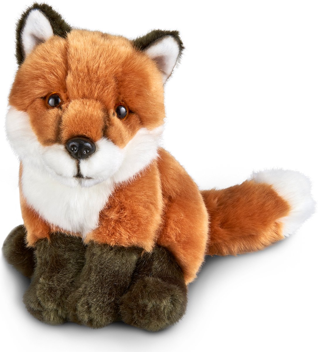 Living Nature Knuffel Vos Zittend 27 cm | bol.com
