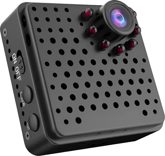 GEAR 3000® Mini Camera - SpyCam - BodyCam - Beveiligingscamera met ...