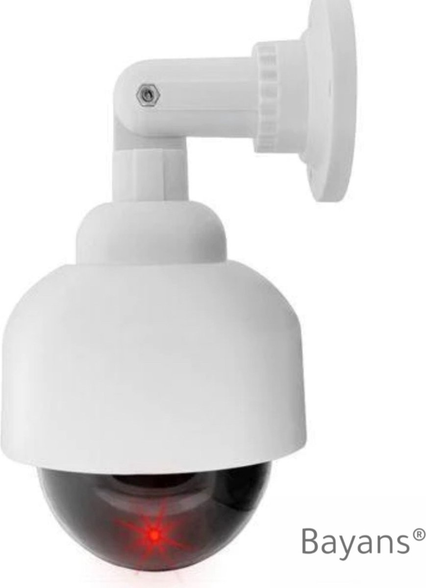 Dummy Beveiligingscamera - Led - Werkt op batterij - Binnen en buiten ...