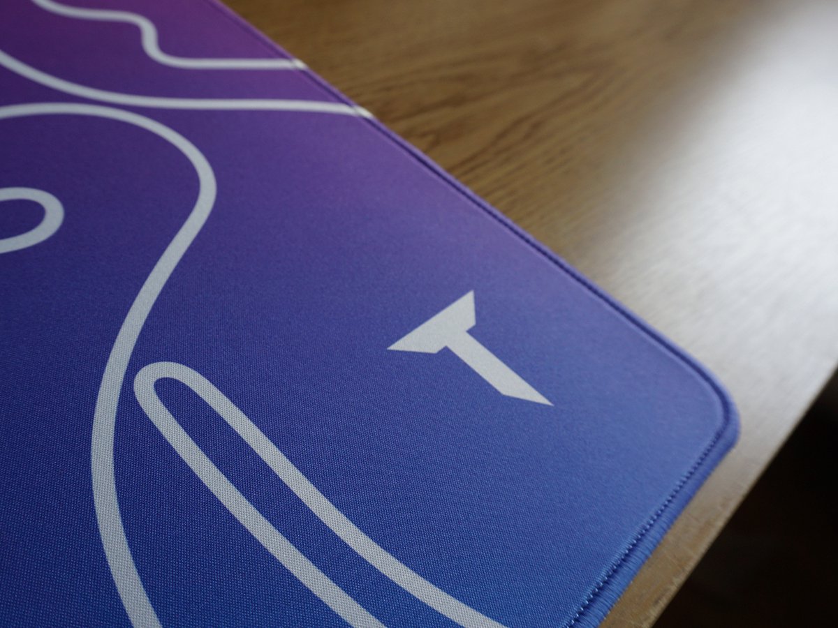 Tommiboi muismat - Topo collectie Rainbow - xxl muismat - 90x40 cm ...