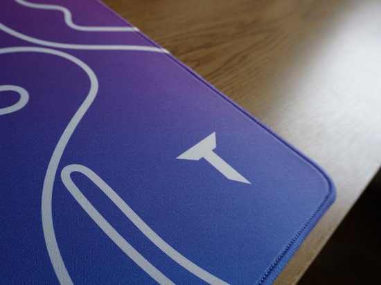 Tommiboi muismat - Topo collectie Rainbow - xxl muismat - 90x40 cm ...